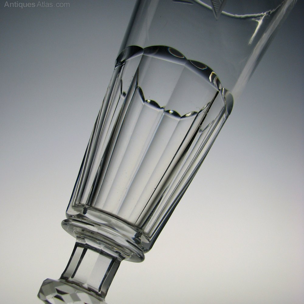 Antiques Atlas - Four Engraved Napoleon III Flutes C1850