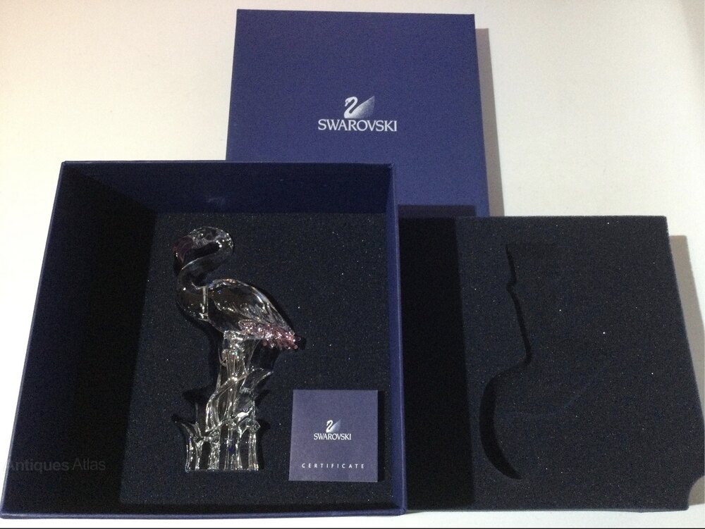 Antiques Atlas - Swarovski Crystal Flamingo