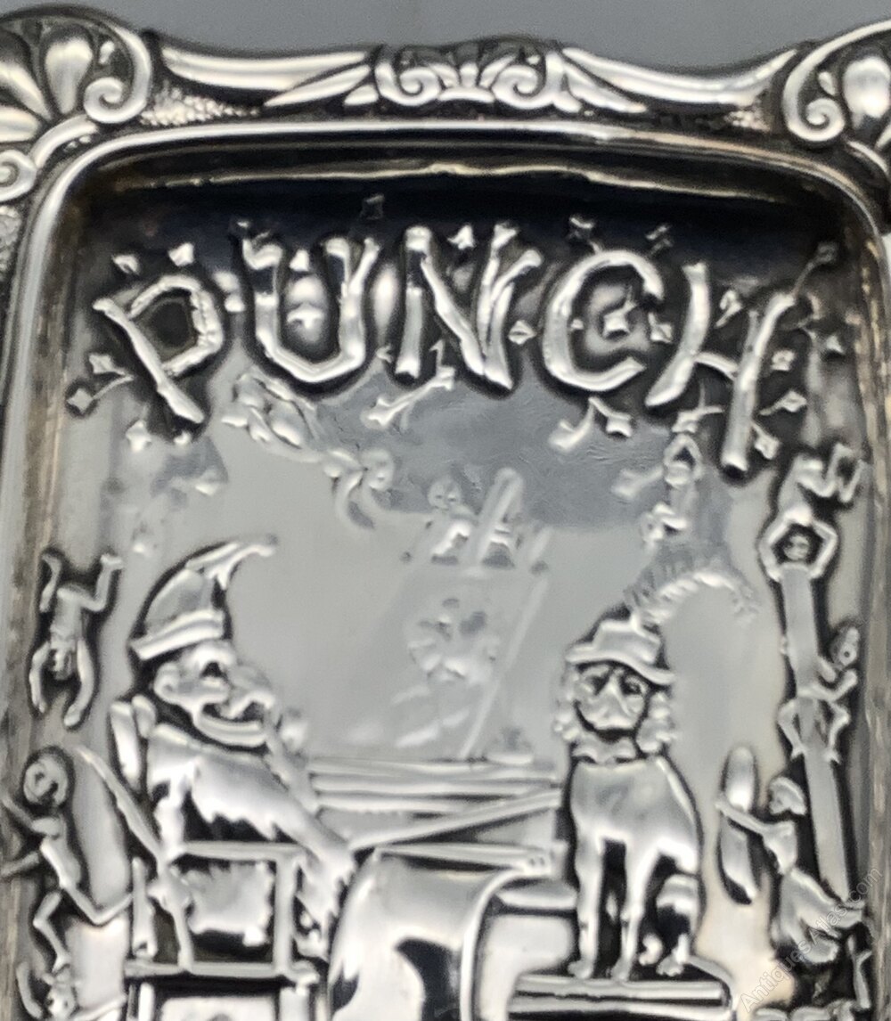 Antiques Atlas - Victorian Silver Pin Dish as1211a353