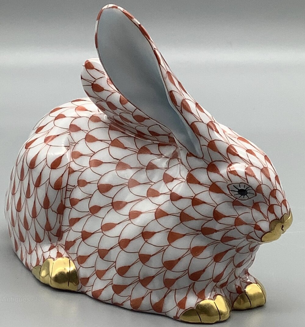 Antiques Atlas - Vintage Herend Rabbit as1211a210