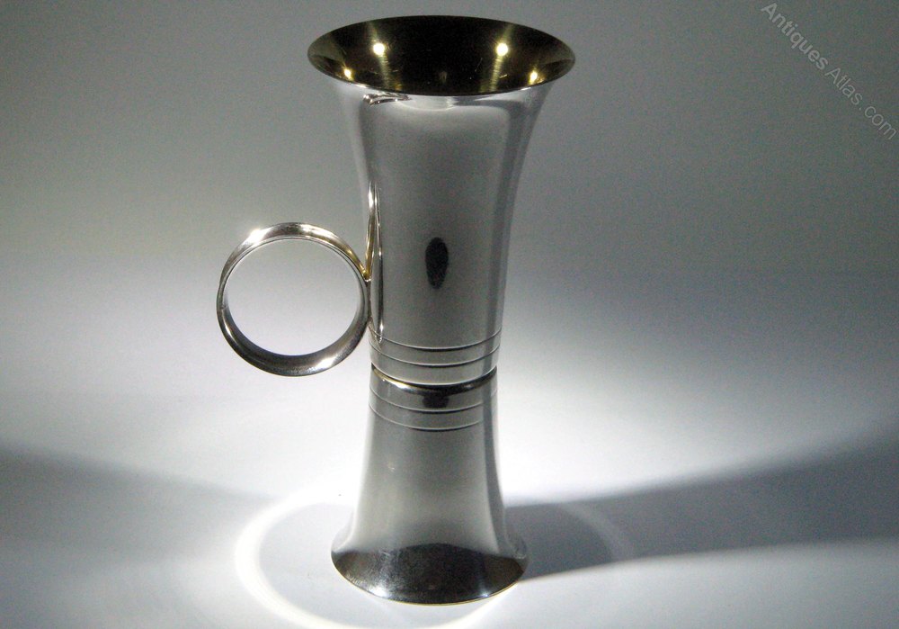 Antiques Atlas - Vintage Silver Double Ended Spirit Measure as271a401 ...