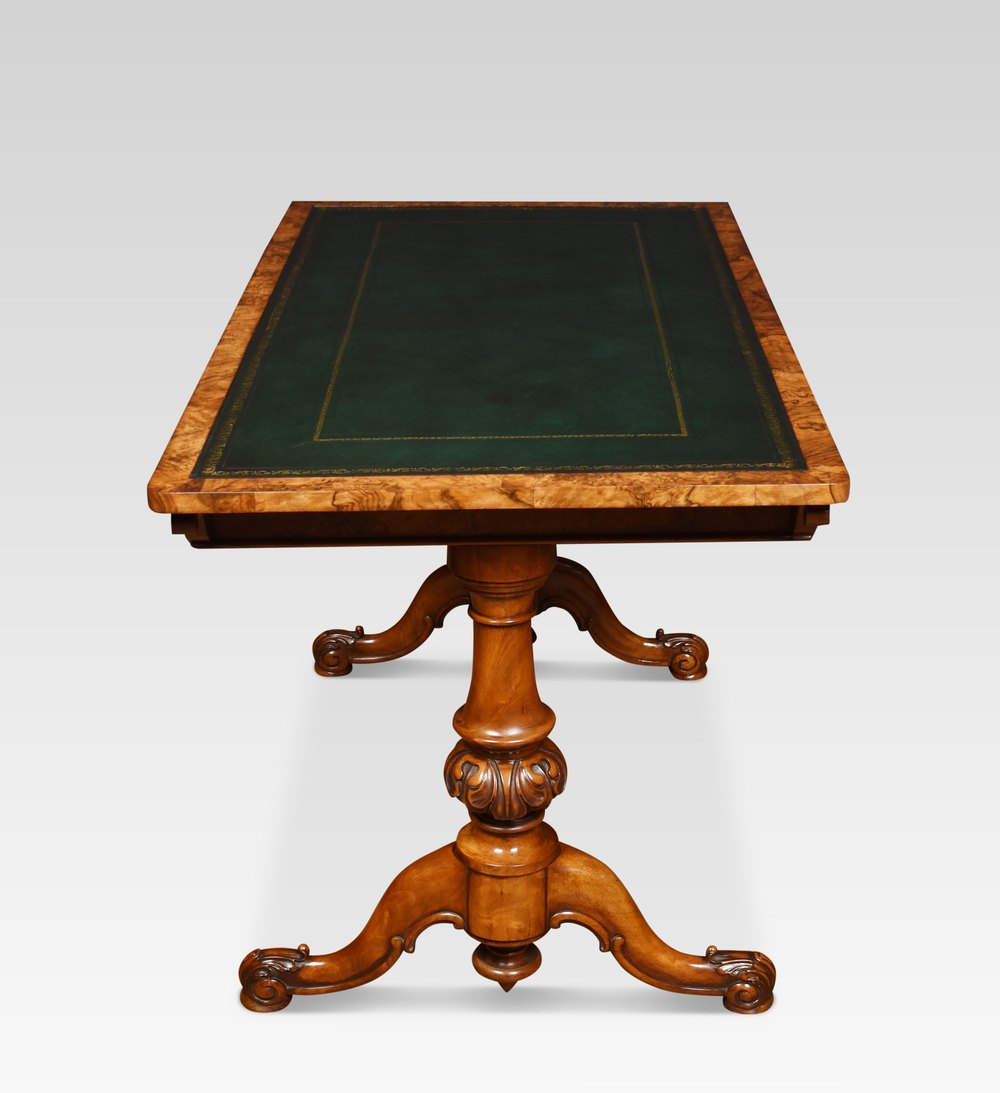 19th Century Walnut Library Table - Antiques Atlas
