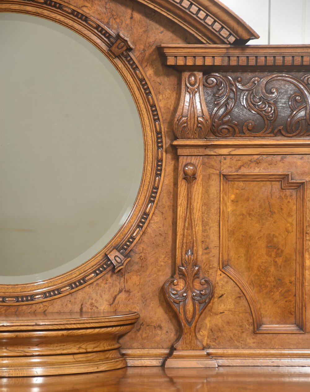 Carved Pollard Oak Sideboard as135a5675 - Antiques Atlas