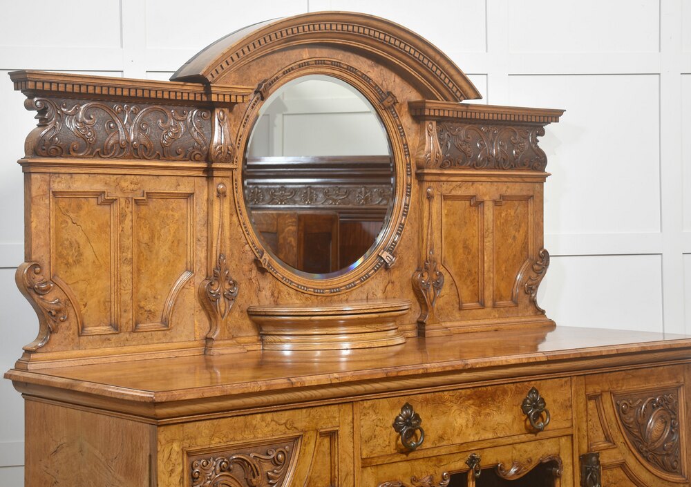 Carved Pollard Oak Sideboard as135a5675 - Antiques Atlas