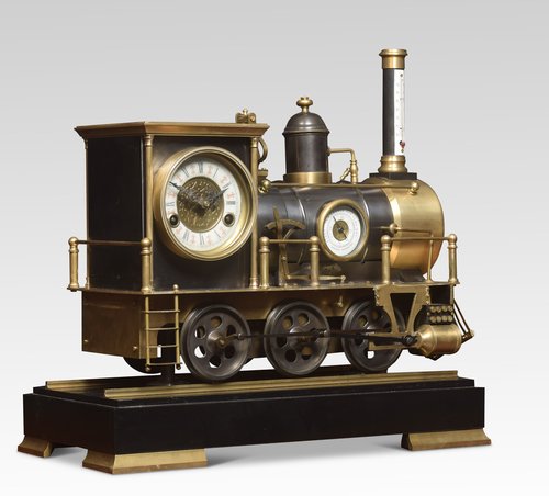 Antiques Atlas - Locomotive Clock