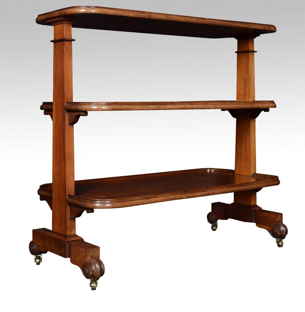 Late 19th Century Mahogany Buffet /drinks Trolley - Antiques Atlas