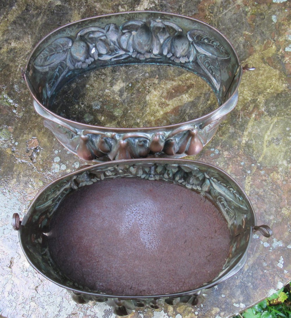 Antiques Atlas - Pair Victorian Copper Raised Pie Moulds