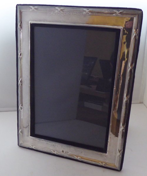 Antiques Atlas - Hallmarked Solid Silver Picture Frame