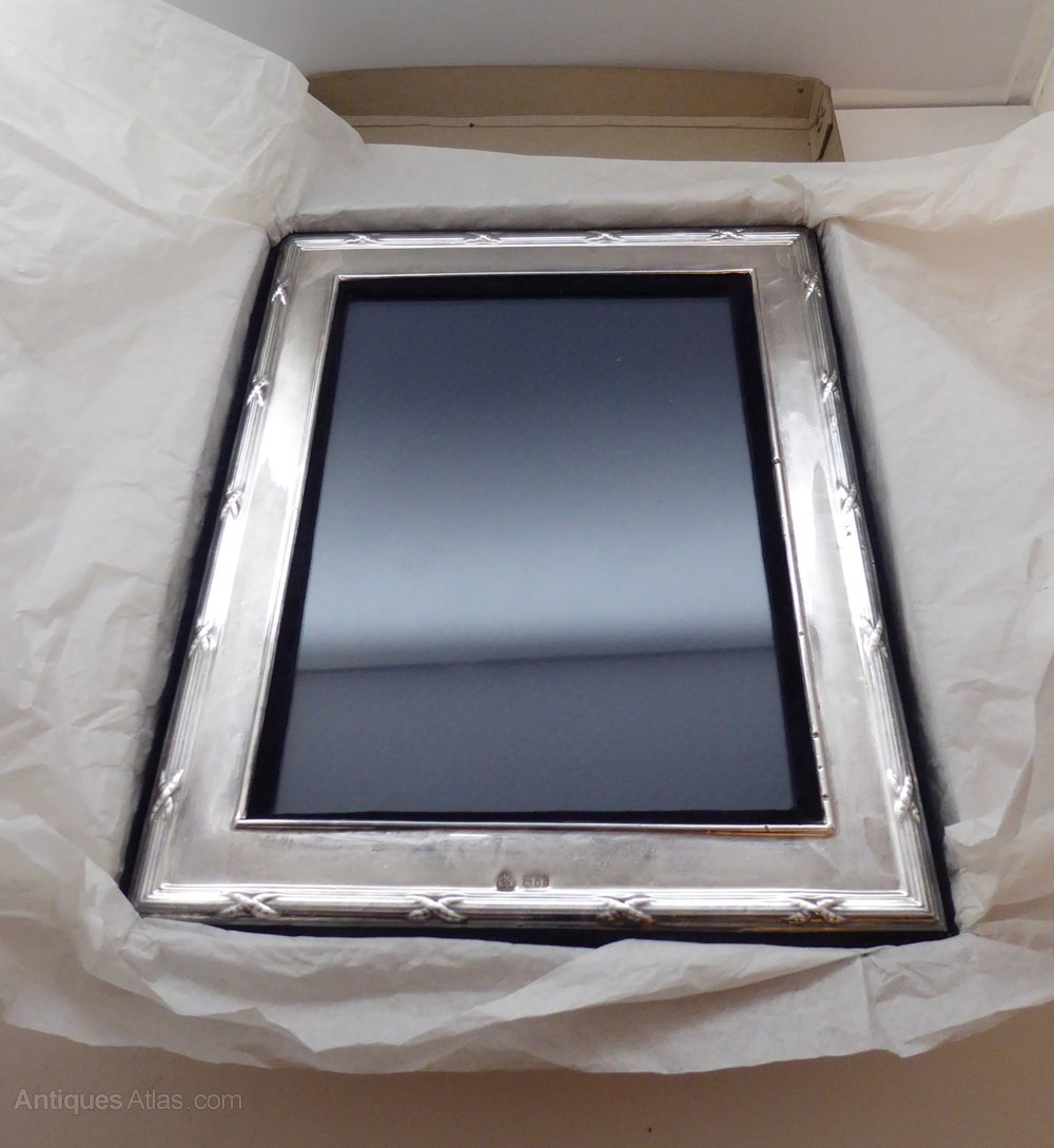 Antiques Atlas - Hallmarked Solid Silver Picture Frame
