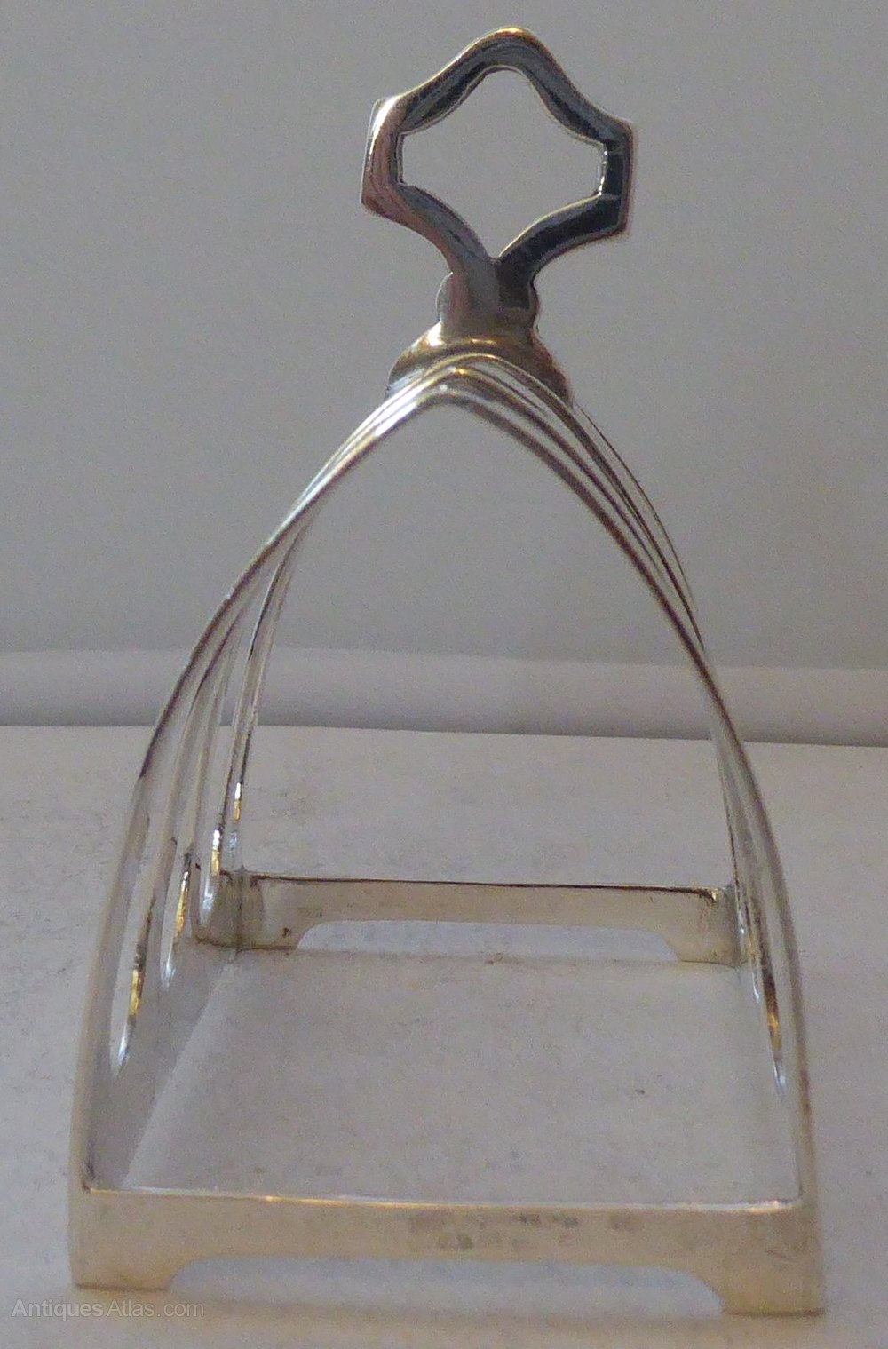 Antiques Atlas - Rare Boxed Set 4 Solid Silver Irish Toast Racks