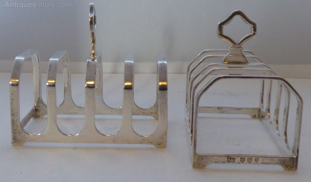 Antiques Atlas - Scottish 1932 Silver Toast Racks Hamilton & Inches
