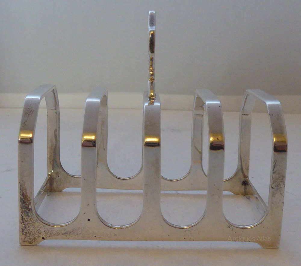Antiques Atlas - Scottish 1932 Silver Toast Racks Hamilton & Inches