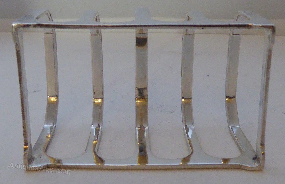 Antiques Atlas - Scottish 1932 Silver Toast Racks Hamilton & Inches