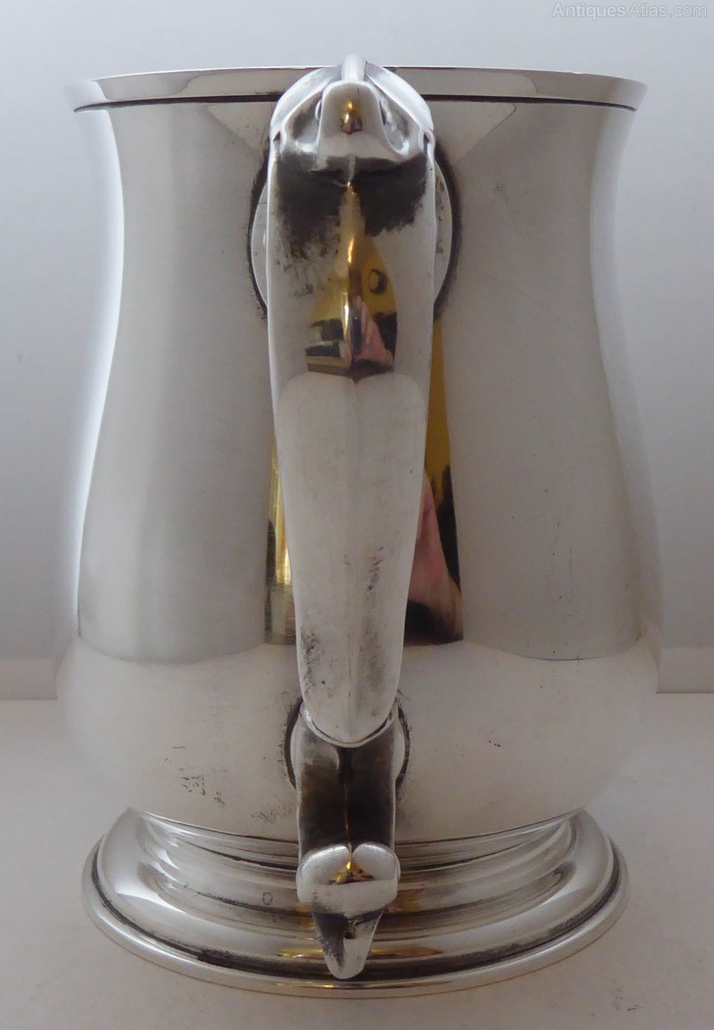 Antiques Atlas - Silver 1 One Pint Tankard Christening Mug