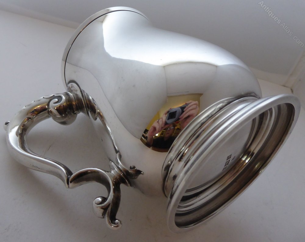 Antiques Atlas - Silver 1 One Pint Tankard Christening Mug