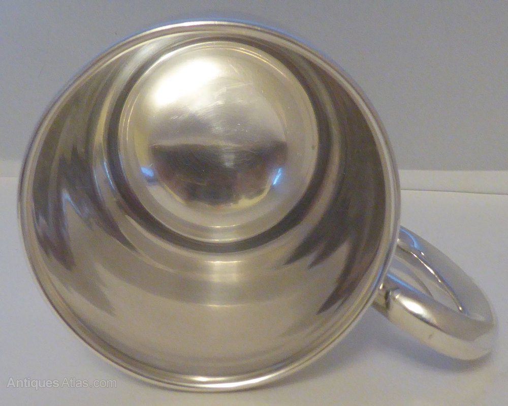 Antiques Atlas - Viners 1961 One 1 Pint Solid Silver Tankard Mug