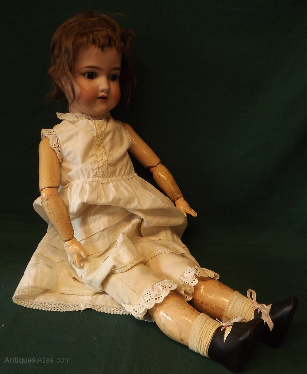 Antiques Atlas Antique 25 Bisque Head AM 390 German Doll