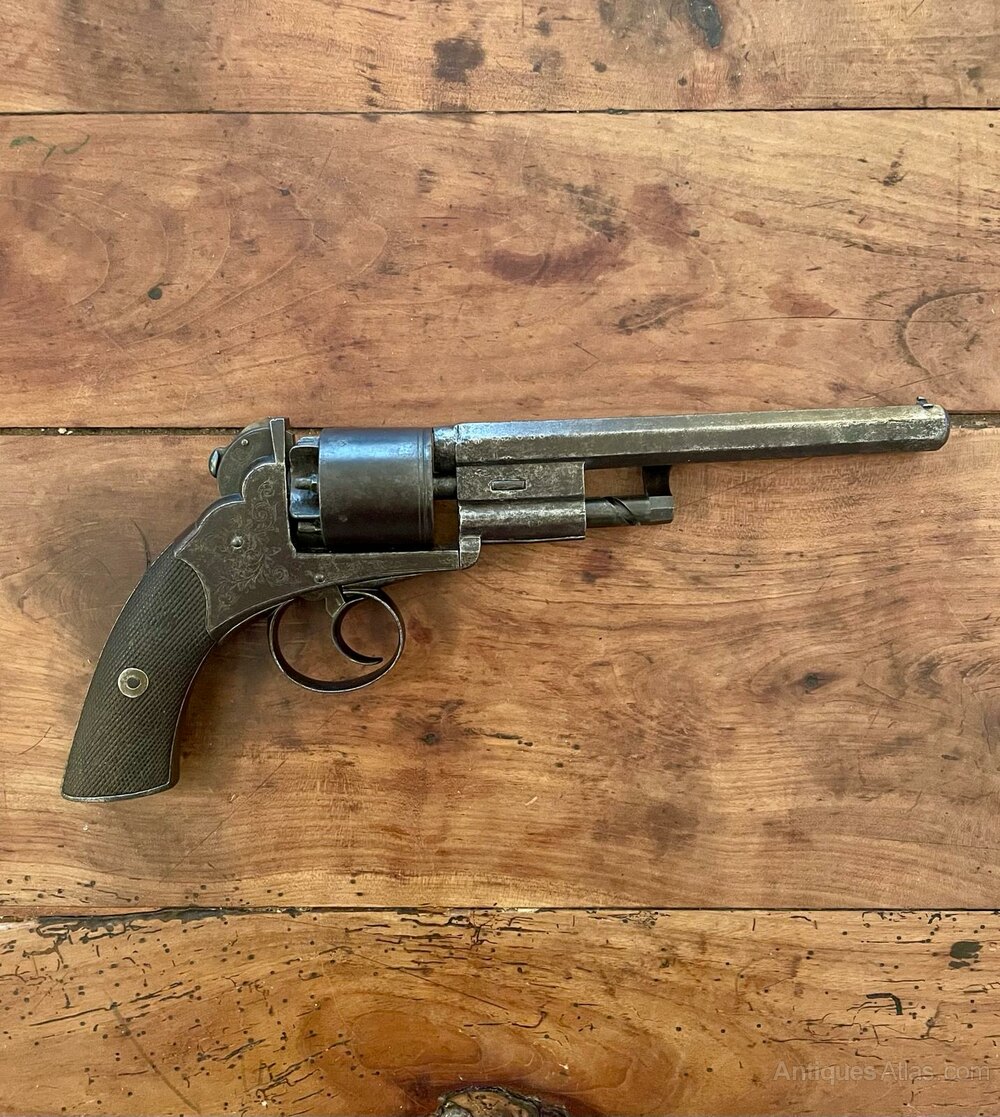 Antiques Atlas - 54 Bore Bentley Percussion Revolver as897a881 / Bentley