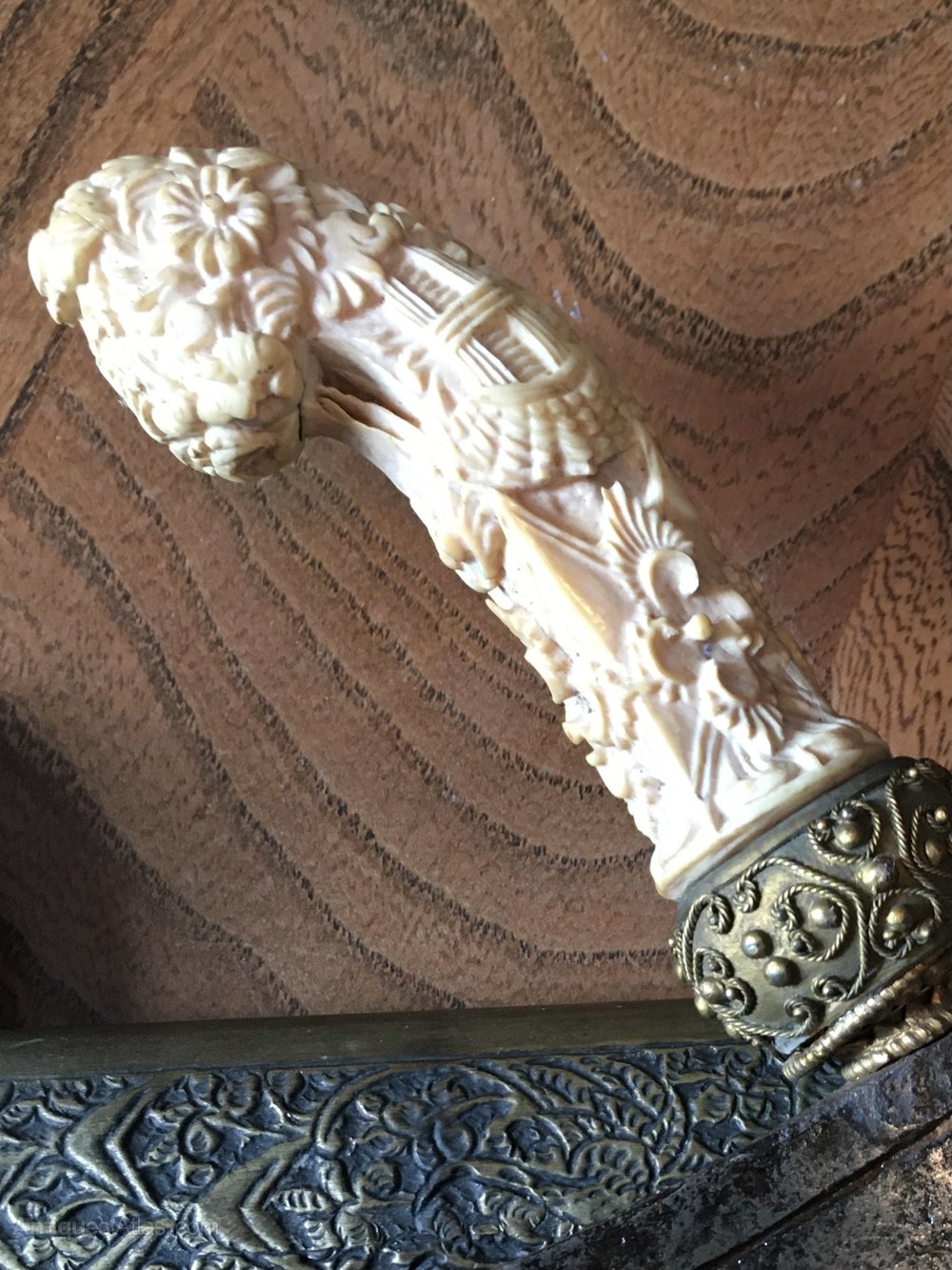 Antiques Atlas - Antique Carved Javanese Ivory Handled Kris