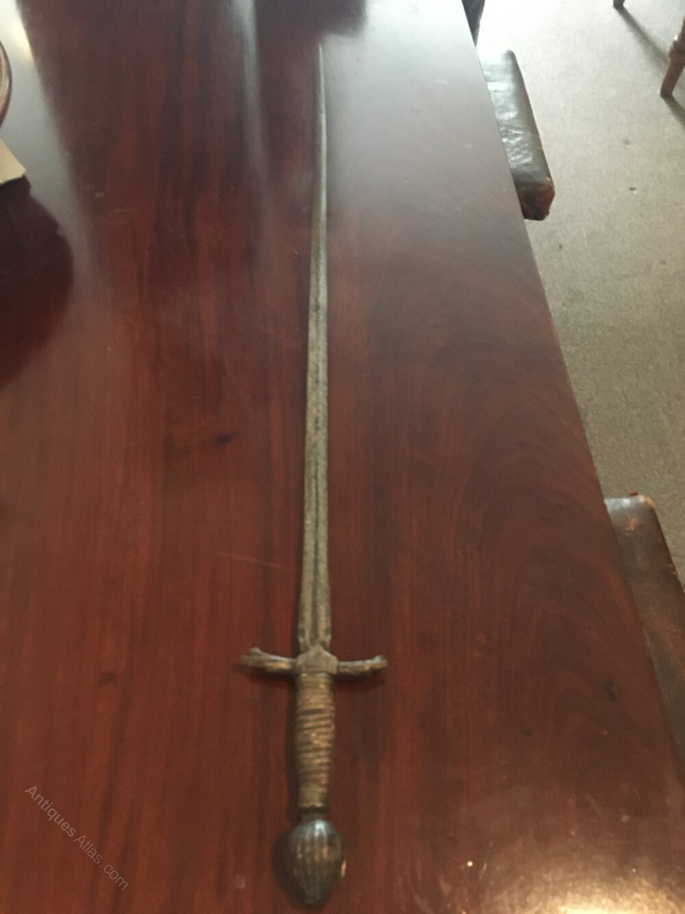 Antiques Atlas - Late 17 Century Pillow Sword as897a919 / Pillow sword