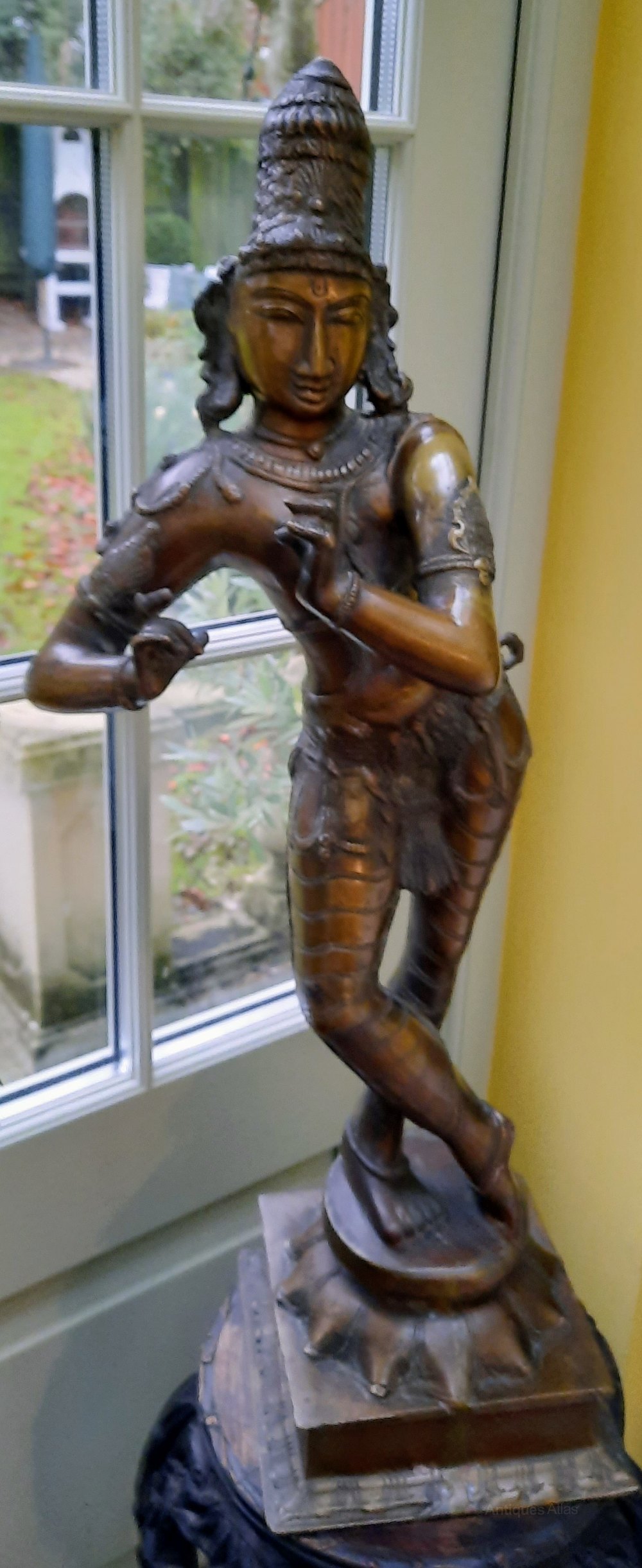 Antiques Atlas - A Bronze Figure Of Dancing Krishna as433a581 / Item 4228