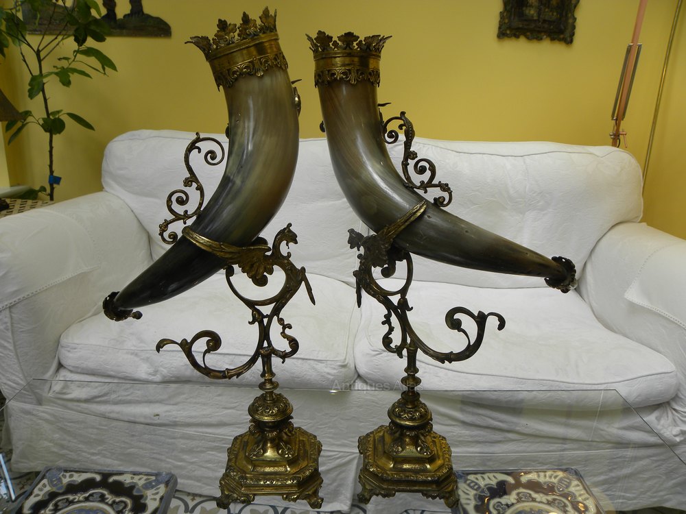 Antiques Atlas - A Fine Pair Of French 19th Century Cornucopia