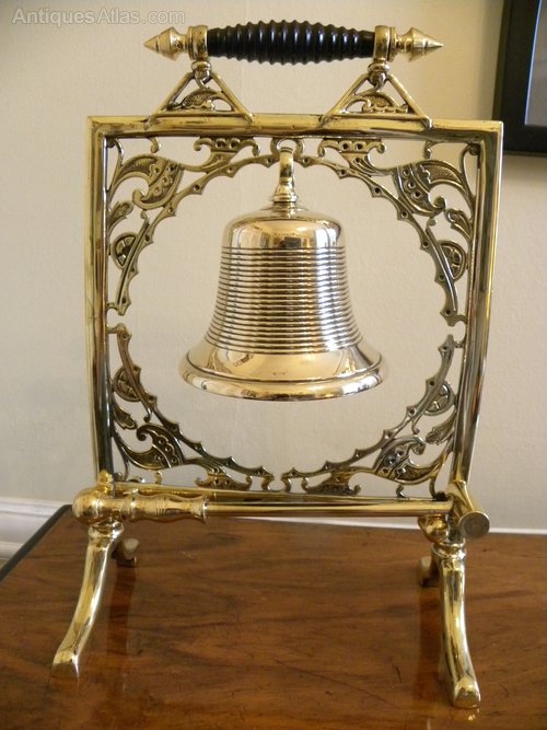 Antiques Atlas - An Antique Brass Table Top Bell.
