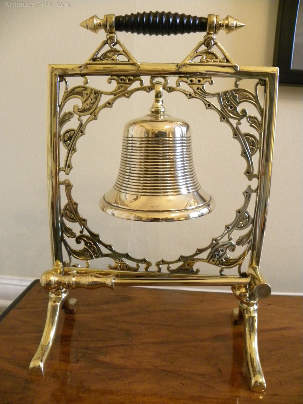 Antiques Atlas - An Antique Brass Table Top Bell.