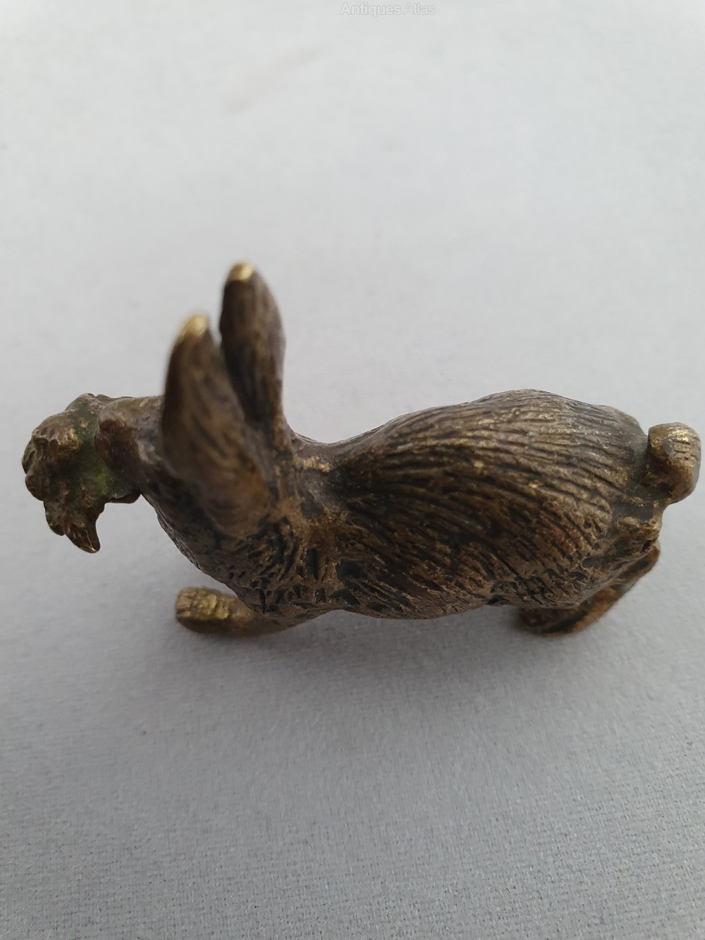 Antiques Atlas - Austrian Cold Painted Bronze Of A Hare