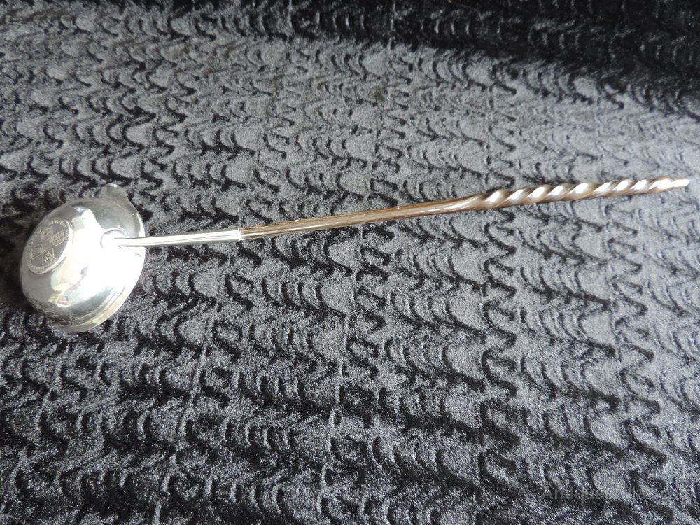 Antiques Atlas - George II Silver Toddy Ladle