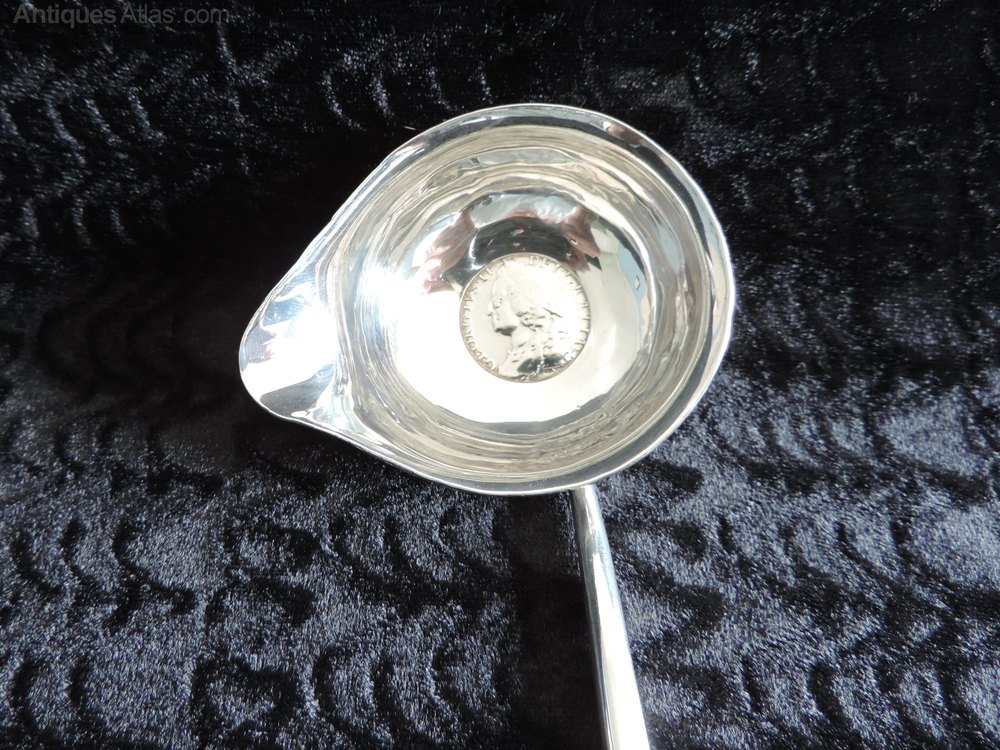 Antiques Atlas - George II Silver Toddy Ladle
