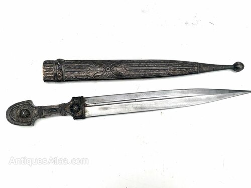 Antiques Atlas - 19th-century Caucasian Kindjal Dagger as1076a1566 / FRC