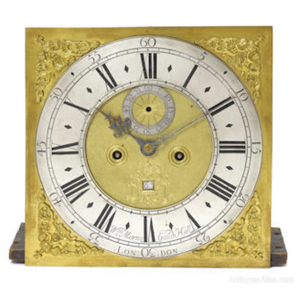 Antiques Atlas - Early 18th C Clock Movement Guild Hall London