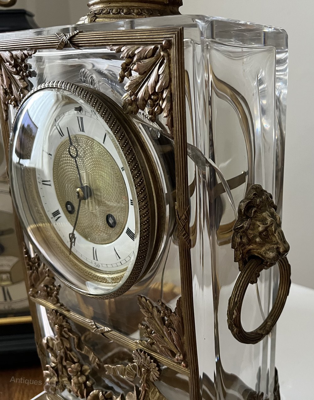Antiques Atlas - Fine 19th Century Fully Glass Cased Mantel Clock