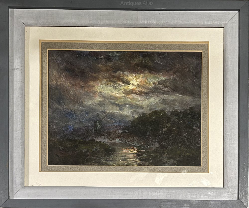 Antiques Atlas - John Falconer Slater Painting Cullercoat Colony