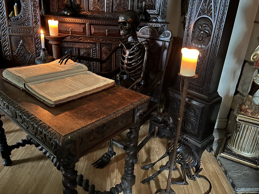 Antiques Atlas - Life Size Bronze Sculpture Of Human Skeleton