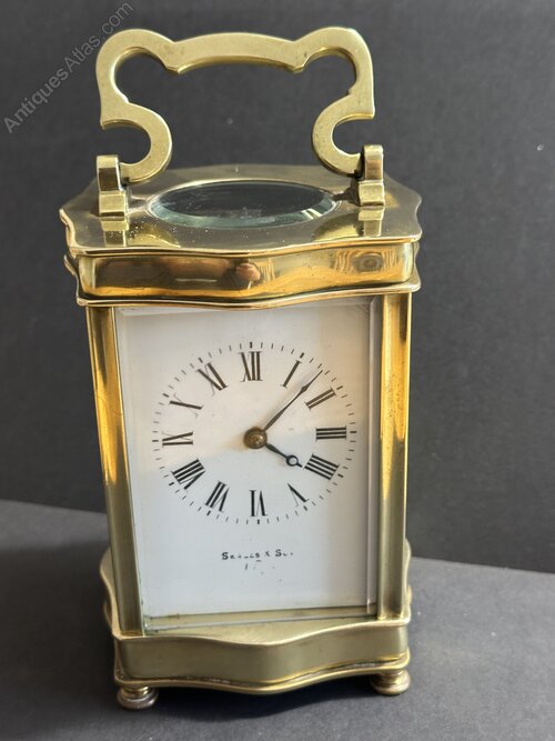 Antiques Atlas - French 8 Day Striking Carriage Clock Early 1900s ...