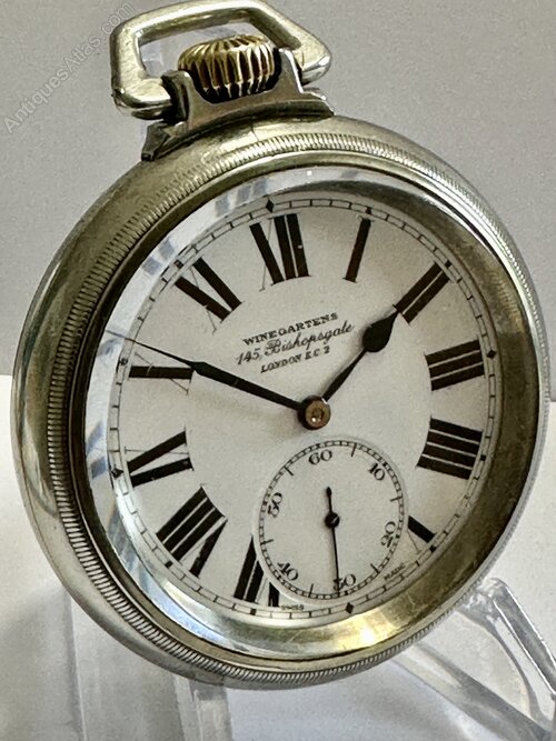 Antiques Atlas - Winegaetens Swiss Made Railway Watch C1920s as703a661 ...