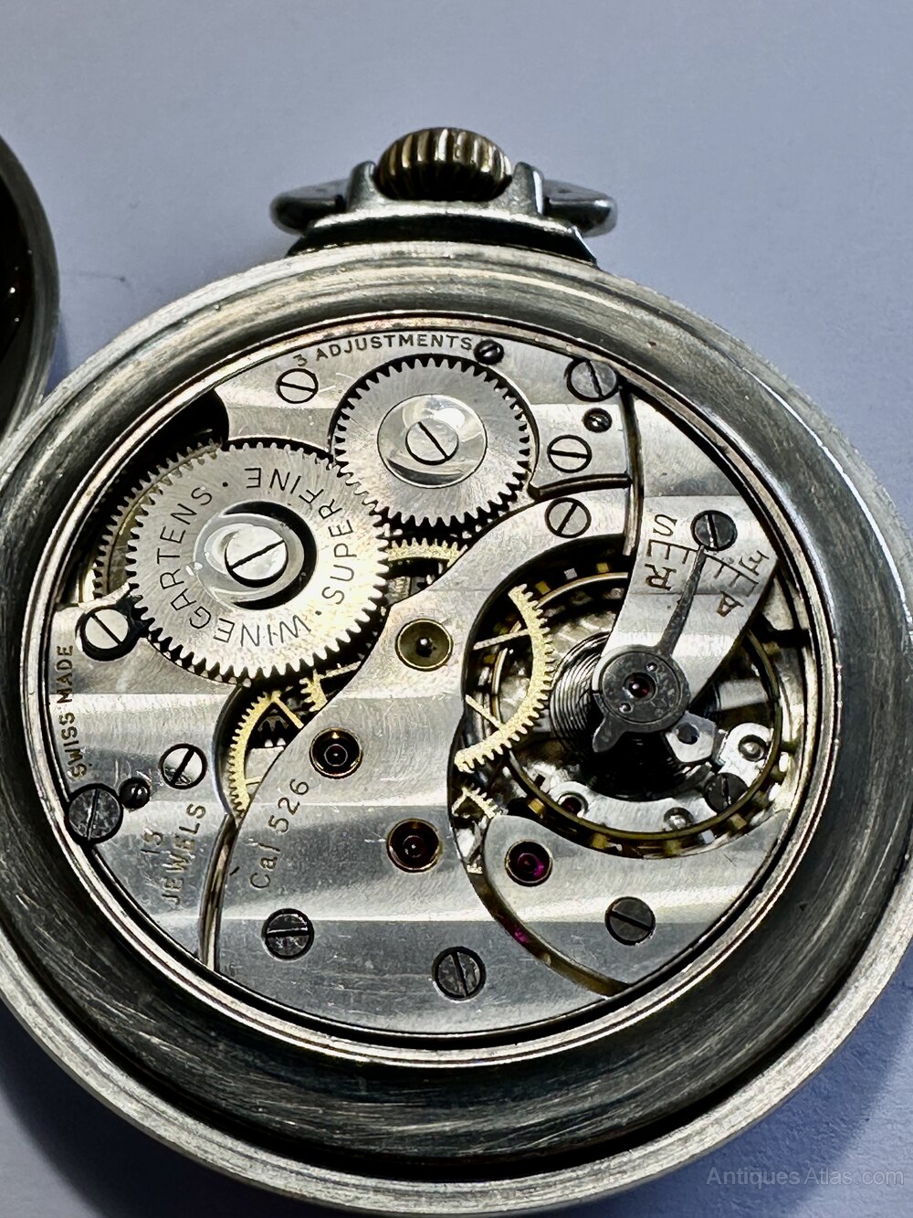 Antiques Atlas - Winegaetens Swiss Made Railway Watch C1920s as703a661 ...