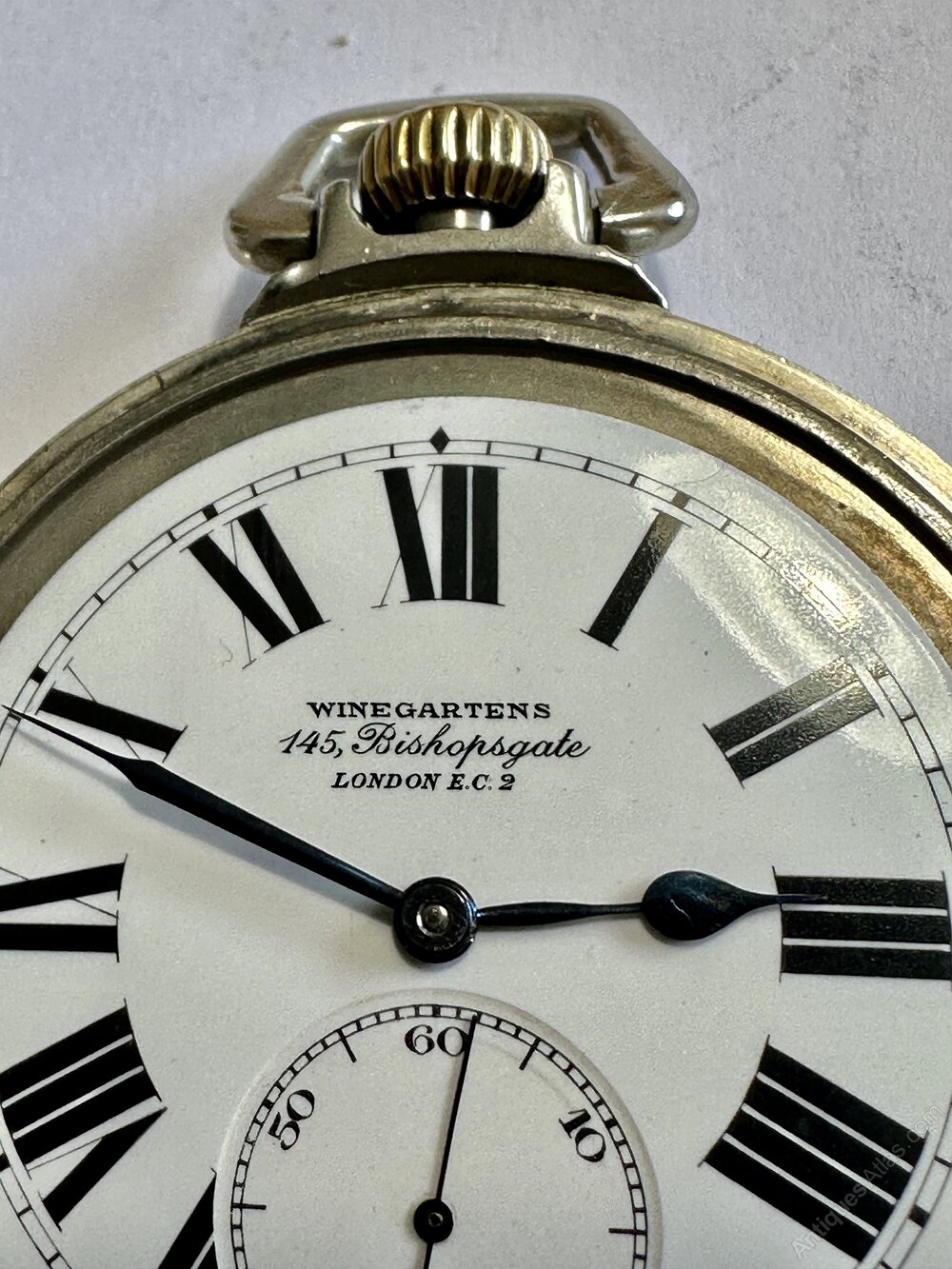 Antiques Atlas - Winegaetens Swiss Made Railway Watch C1920s as703a661 ...