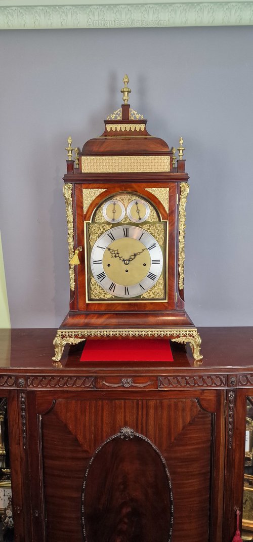 Antiques Atlas - Magnificent Musical Table Clock as895a220