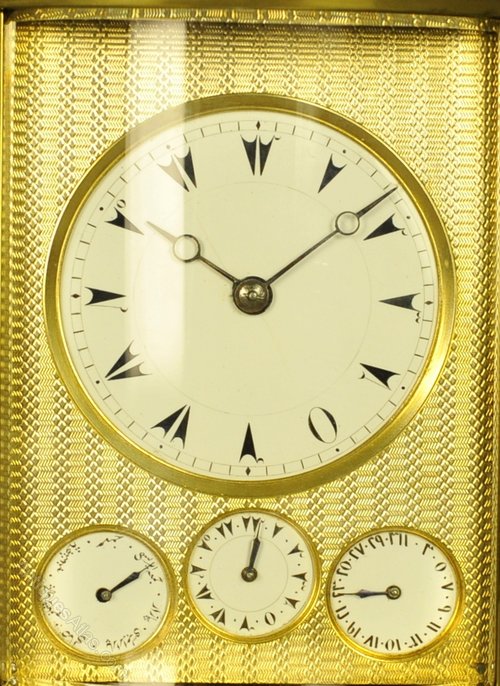 Antiques Atlas - Oval Repeating Carriage Clock Repeat And Alarm