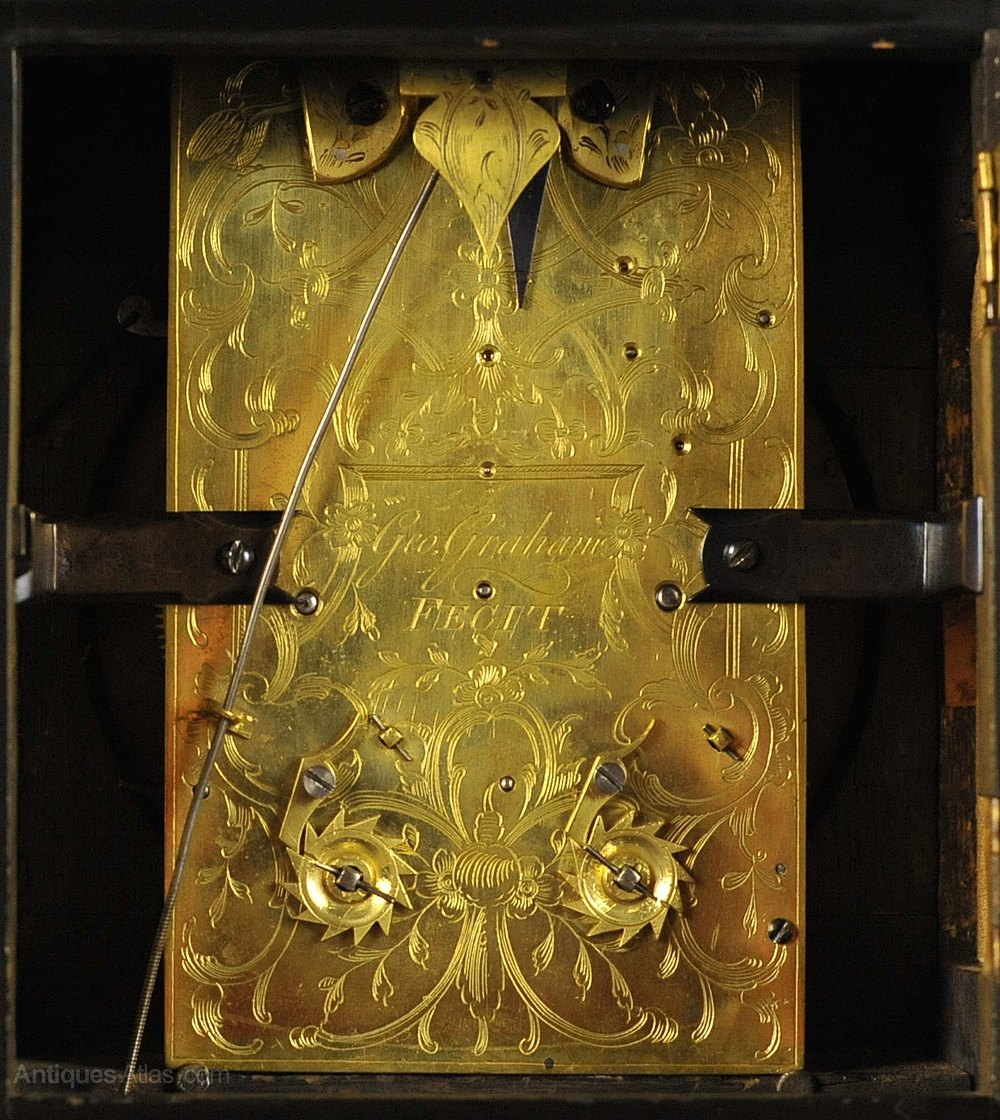 Antiques Atlas - Verge Travelling Clock - George Graham , London as895a162