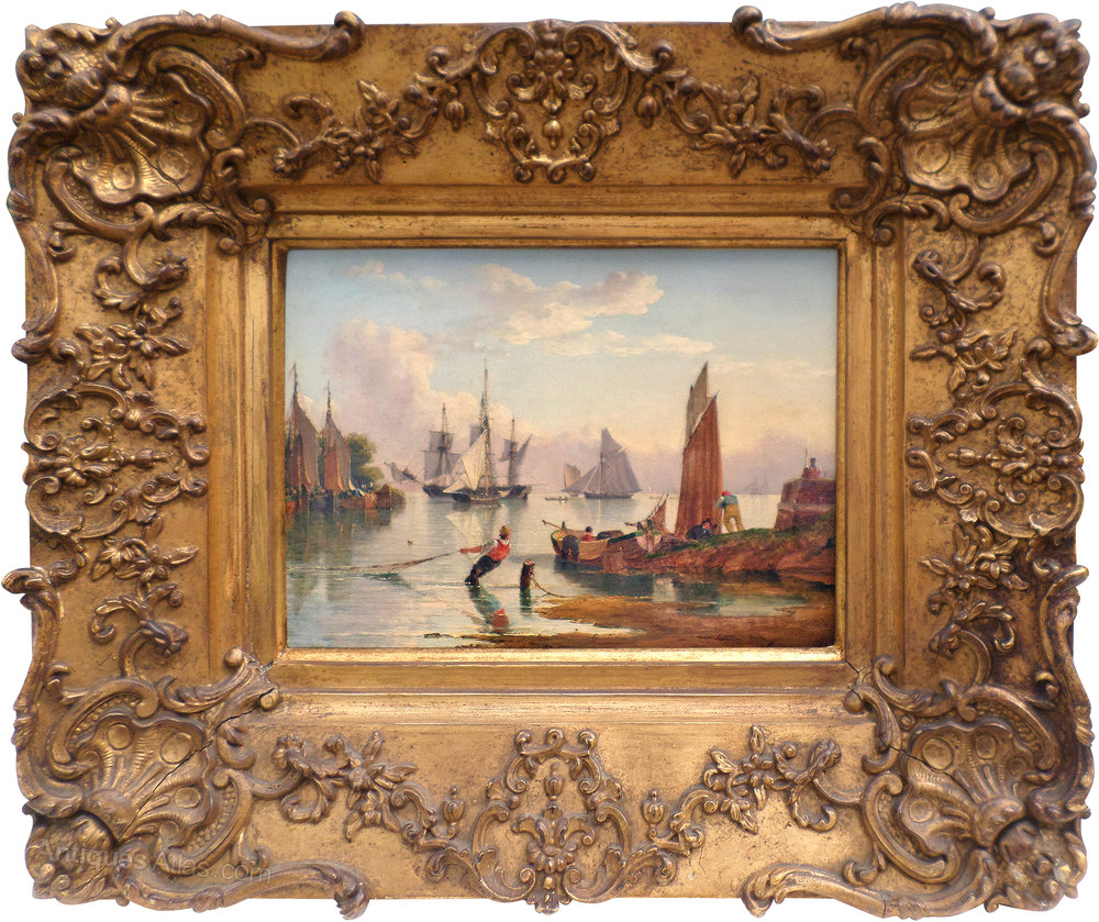 Antiques Atlas - John Ward Of Hull Shipping On The Humber (Pair ...