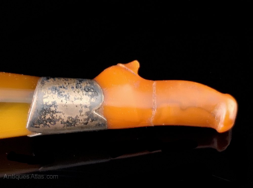 Antiques Atlas - Antique Meerschaum Pipe, Ladies Leg, Cheroot