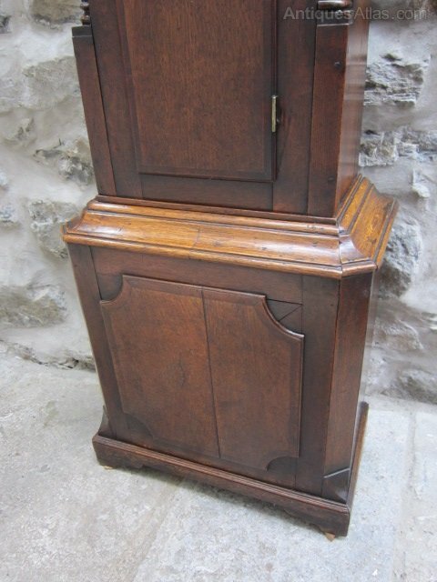 Antiques Atlas - George II Yorkshire Cottage Longcase Clock