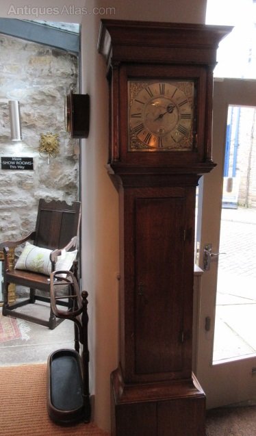 Antiques Atlas - Mid Georgian Antique Cottage Longcase Clock as521a2832 ...