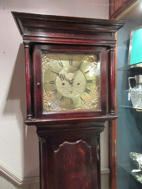 Antiques Atlas - Mid Georgian Period Cottage Longcase Clock as521a2306 ...