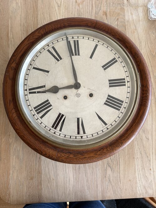 Antiques Atlas - Antique Station Clock School Railway Arizona