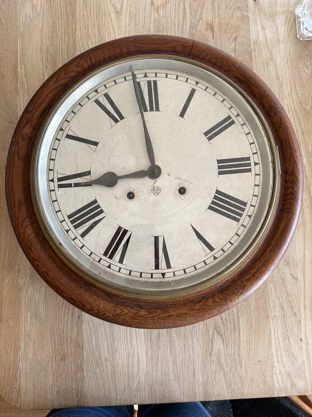 Antiques Atlas - Antique Station Clock School Railway Arizona